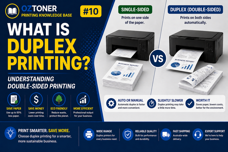 What Is Duplex Printing? Single vs Double-Sided Explained