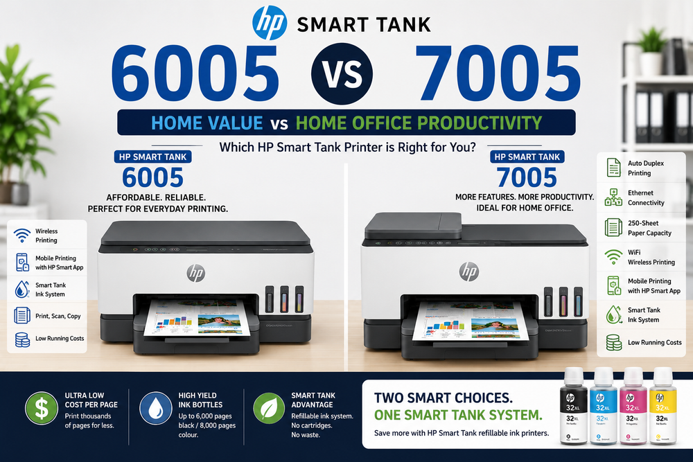 HP Smart Tank 6005 vs HP Smart Tank 7005: Which Refillable Ink Tank ...
