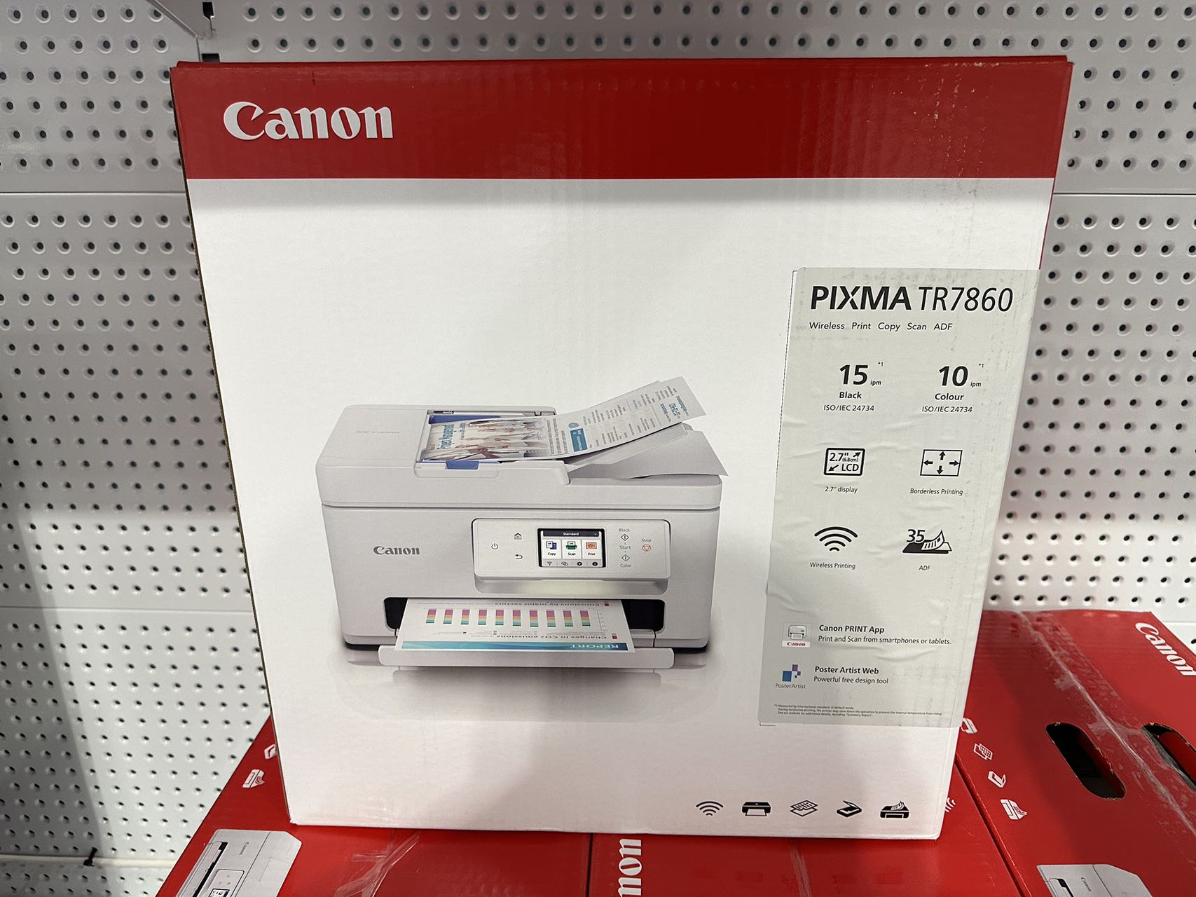 Canon Pixma TR7860 Home Office A4 Multifunction Printer PG585/CL586