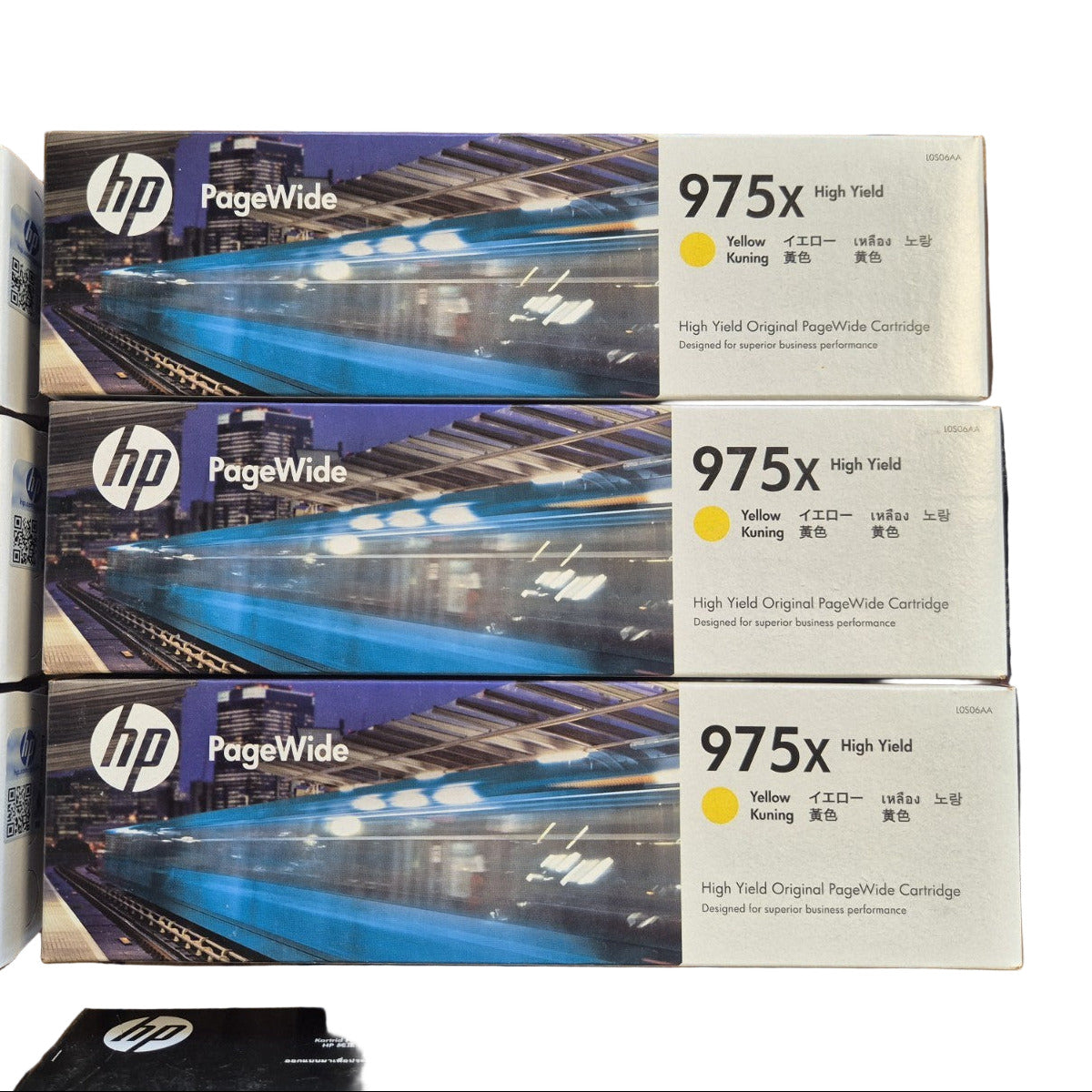 HP 975X Yellow High Yield Ink Cartridge for 452dw 552dw 477dw [L0S06AA]