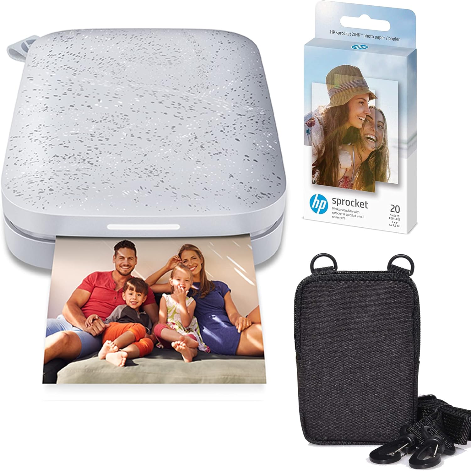 HP Sprocket SP200W 2nd Edition Instant Bluetooth Portable Photo Printer ...