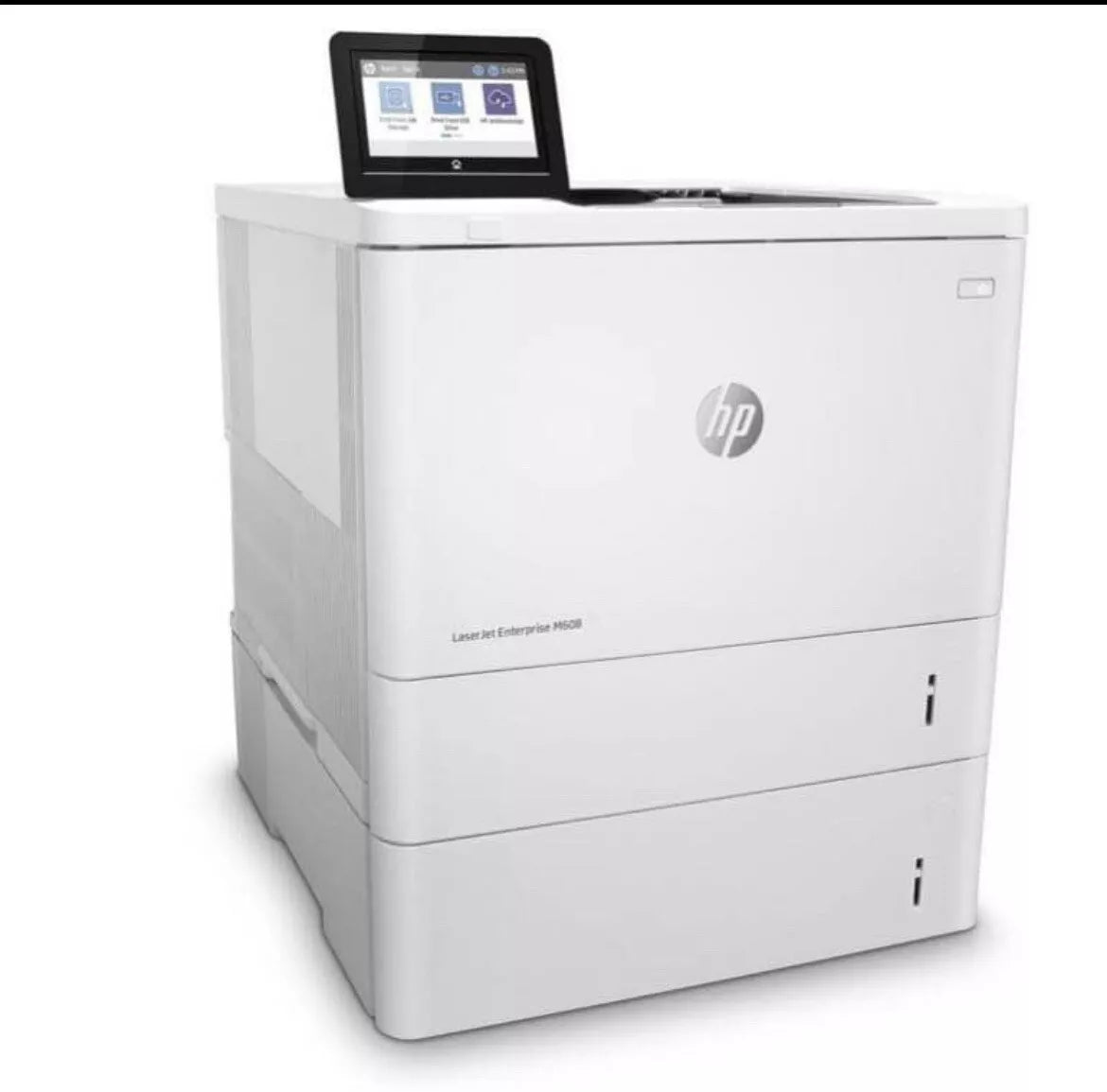 HP LaserJet Enterprise M608X A4 Mono Laser Duplex Printer + Extra Tray ...