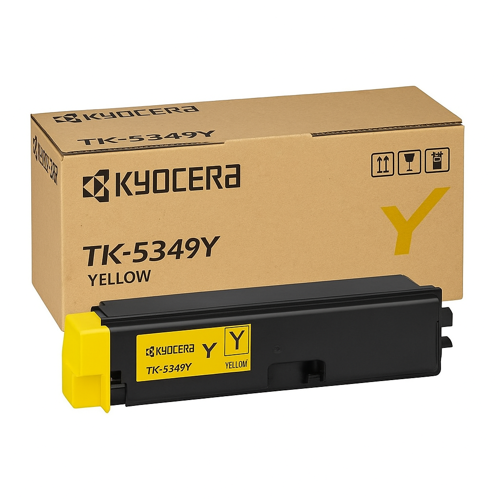 Genuine Kyocera TK-5349Y Yellow Toner Cartridge for TASKalfa 352ci Printer