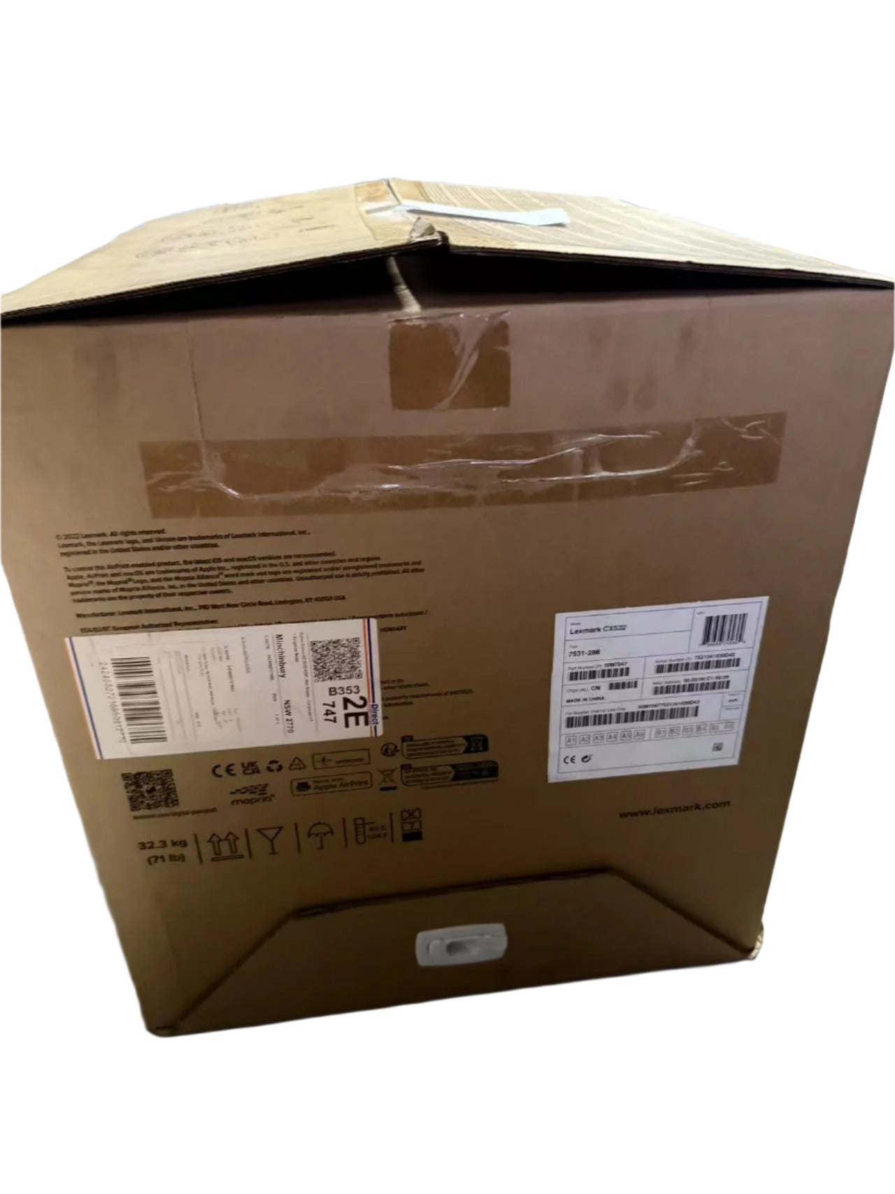 Lexmark CX635adwe A4 Colour Multifunction MFP Printer 40PPM (P/N:50M7087)