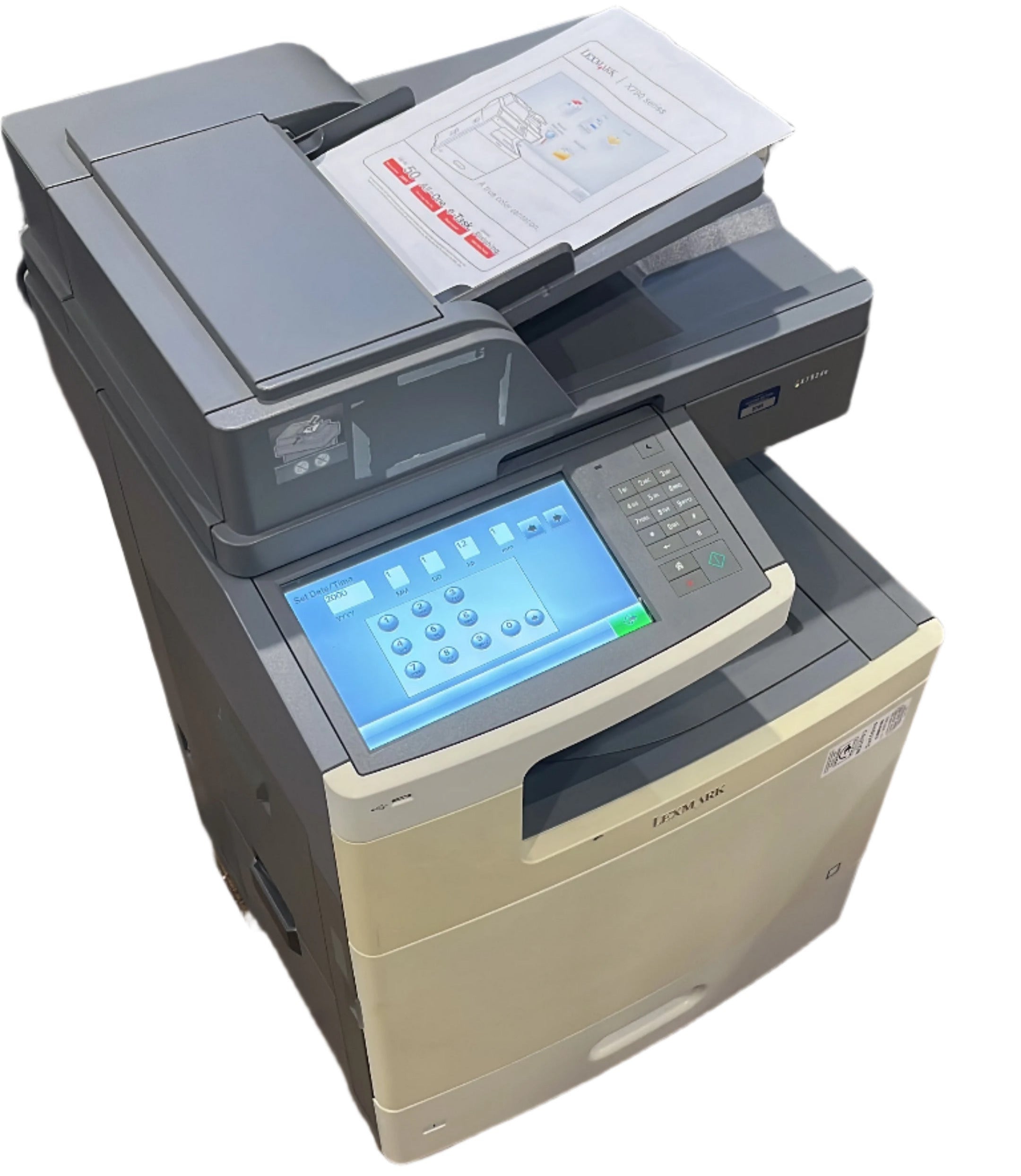 *Used!*Lexmark X792de A4 Colour Laser Multifunction Printer – Duplex 4