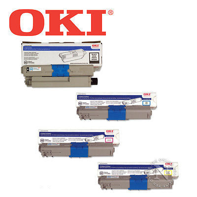 OKI C811 and C831n Toner Cartridge Set - Black, Cyan, Magenta, Yellow