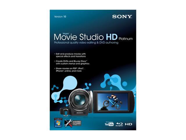 Sony Vegas Movie Studio HD Platinum 10 – Video Editing Software ...
