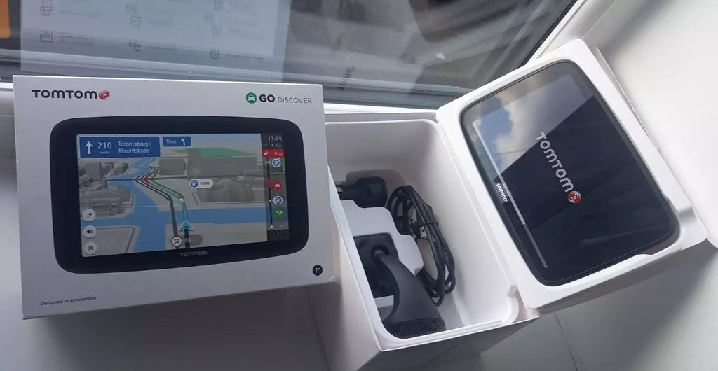 Open Box TomTom GO Discover 7" Wi-Fi GPS Navigation System with World Maps Premium Pack [4YB70]