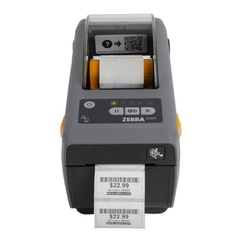 Zebra ZD611D Direct Thermal Printer 300dpi USB Ethernet BT Dispenser Peeler
