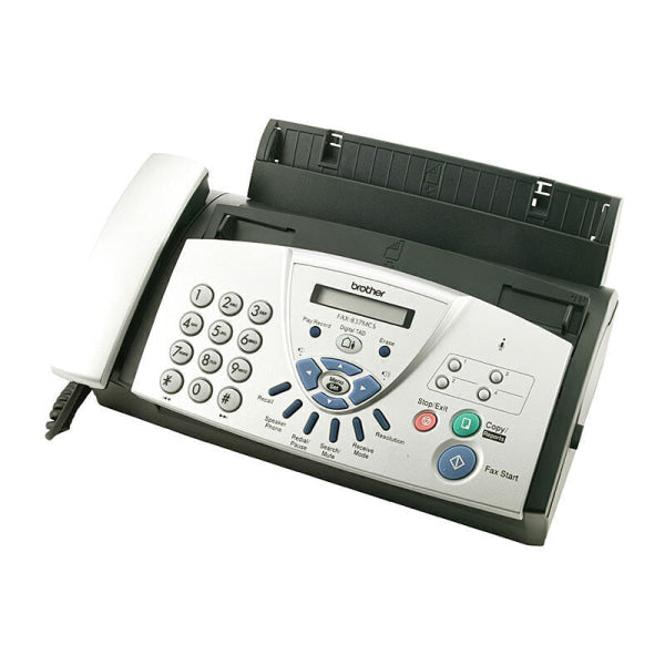 Brother FAX-837MCS Printer - Compact Fax Machine with Telephone ...
