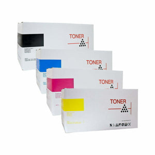 Bundle: 4x Pack Premium Compatible TK-5244 C/M/Y/K Toner Cartridge Set