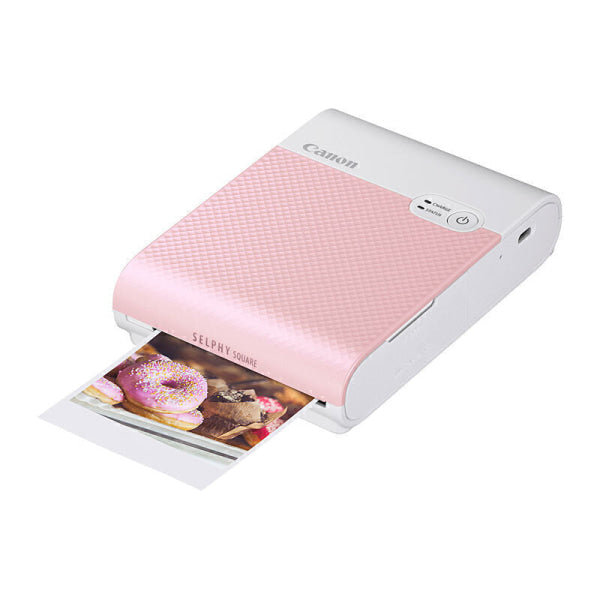 Canon Selphy QX10 Pink Printer | Portable WiFi Photo Printer | OzToner.au