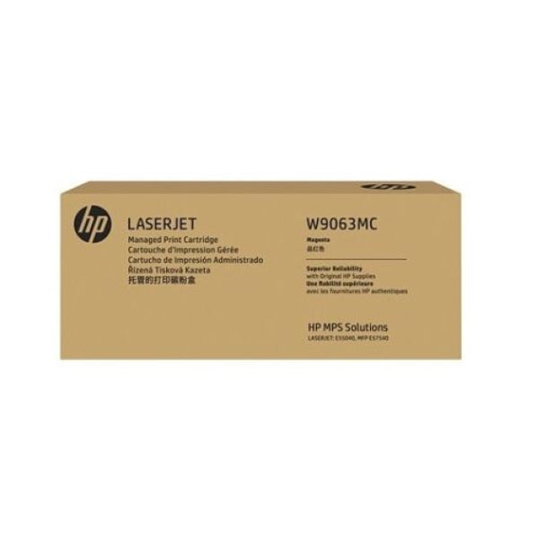 Genuine HP W9063MC Magenta Toner Cartridge for MPS E55040dn MFP ...