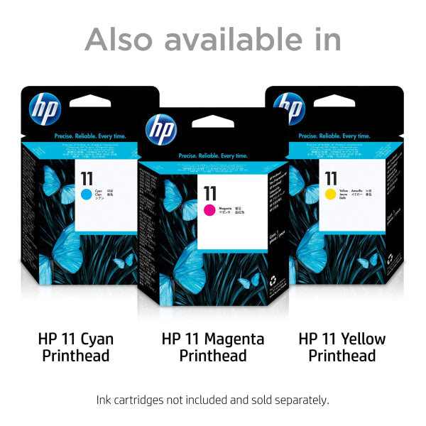 HP Genuine #11 C/M/Y Printhead (set of 3x) Factory Sealed but No Retail ...