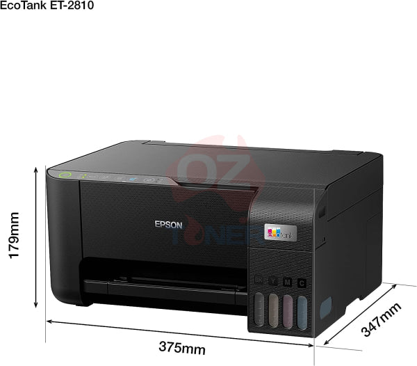 Epson EcoTank ET-2810 Multi-function Printer: Cartridge-Free Printing ...