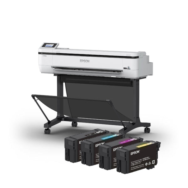 EPSON SureColor T5160M 36" A0 MFP Large Format Printer with BONUS E40S ...