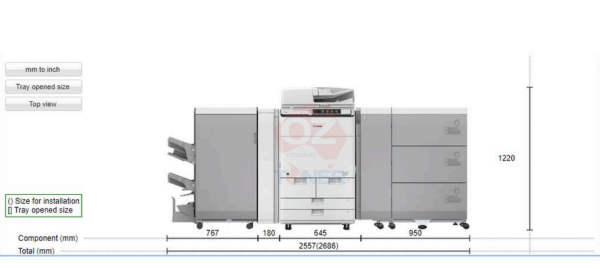*Ex-Demo* Fuji Xerox Color C60 A3 Production Photocopier+Finisher Page