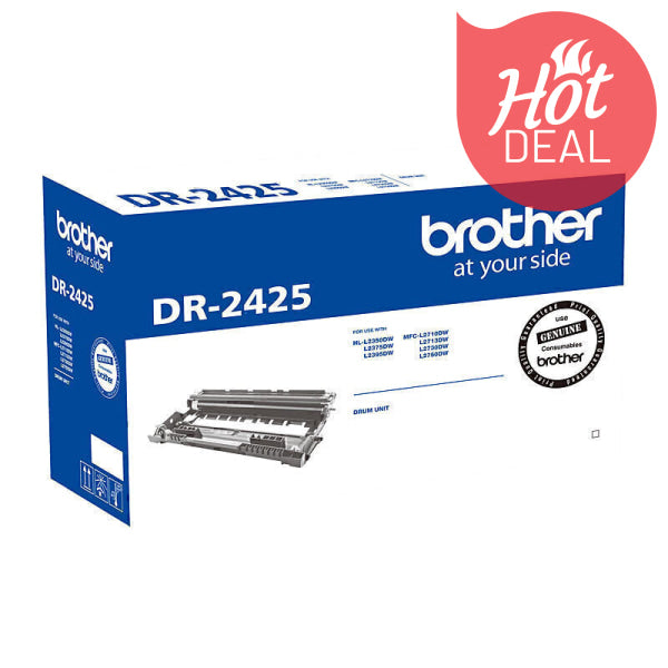 Genuine Brother DR-2425 Drum Unit HL-L2395DW L2710DW L2713DW L2730DW L