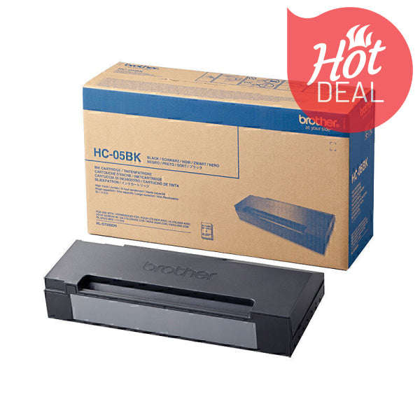 Genuine Brother HC-05BK Black Ink Cartridge for HL-S7000DN (30,000 Pag