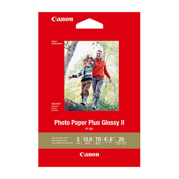 Genuine Canon 4x6 Glossy Photo Paper [PP3014x6-20] - 20 Sheets | Buy Now