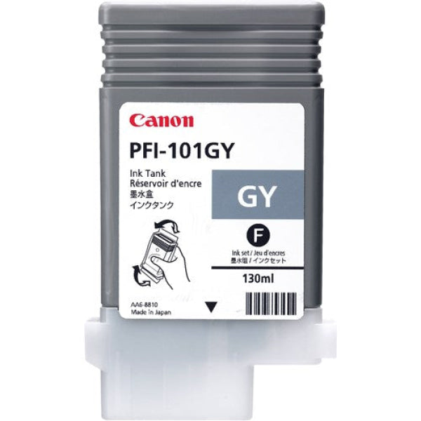 Genuine Canon PFI-101GY Grey Ink Tank for Canon IPF6000S IPF5000 (130m
