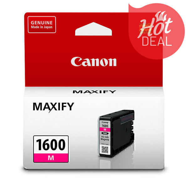 Genuine Canon PGI-1600M Magenta Ink Cartridge for MB2060, MB2160 ...