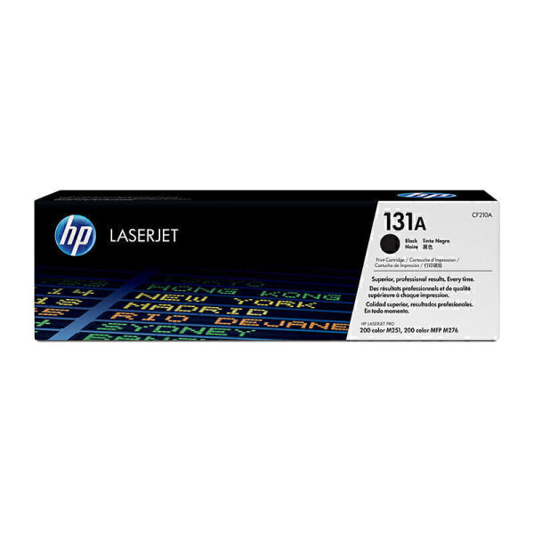 Genuine HP #131A BLACK Toner Cartridge for M251nw M276n M276nw (1.6K ...