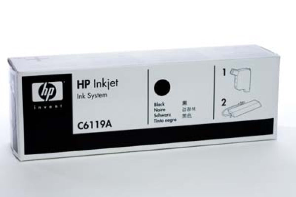 Genuine HP 600 DPI Black Bulk Ink System SPS Systems [C6119A] Generic ...