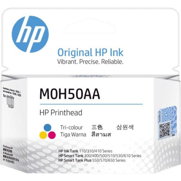 Genuine HP M0H50AA Inkjet Tri-Colour Printhead for Smart Tank Series ...