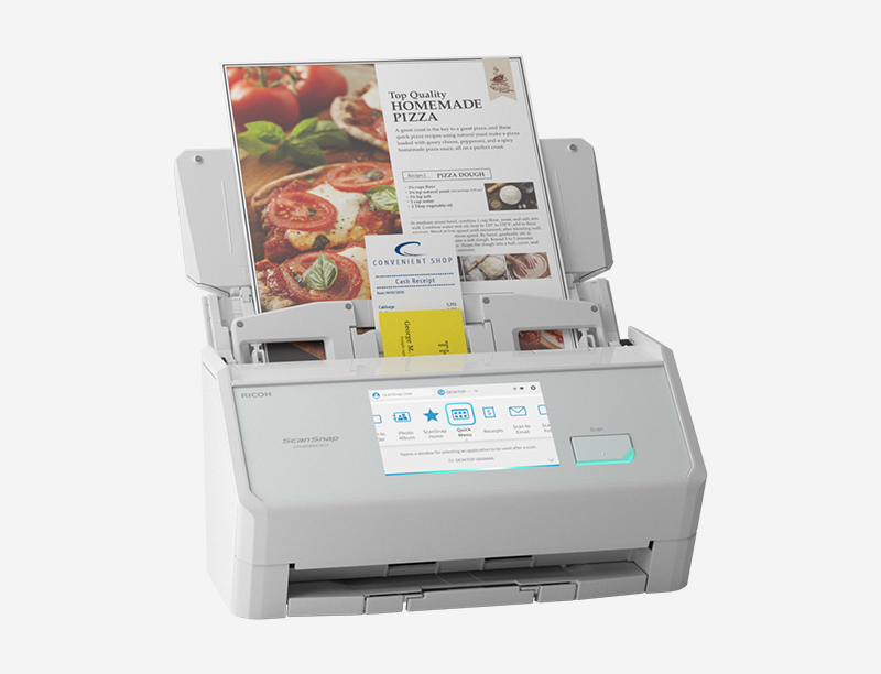 Fujitsu ScanSnap iX2500 High Speed Duplex sheetfed Scanner – 45PPM USB 3.2