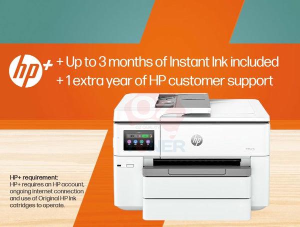 HP OfficeJet Pro 9730e Wide Format All-in-One Printer Instant Ink ...