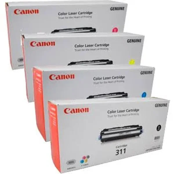 4x Pack Genuine Canon Toner Set for LBP5360/MF9170C - CART-311 C/M/Y/K