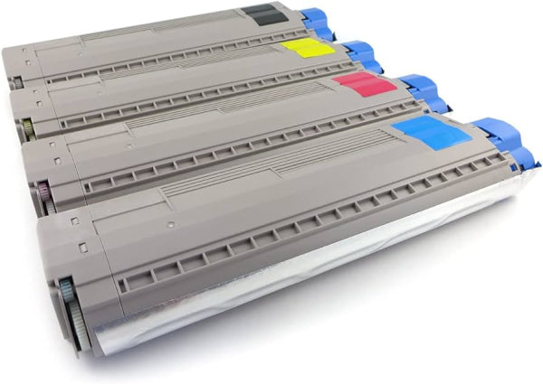 Bundle: 1xSet Premium Compatible OKI C712 C712n C/M/Y/K Toner Cartridge ...