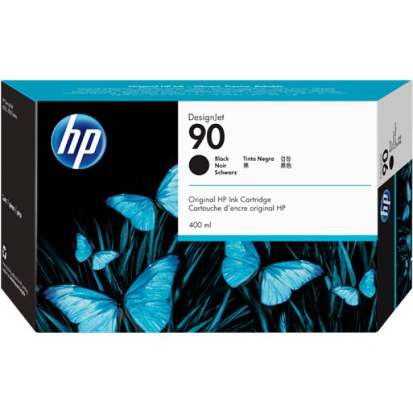 Genuine HP #90 Black Ink Cartridge for DesignJet 4000/4020/4500/4520 ...