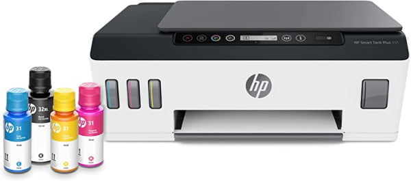 HP Smart Tank Plus 551 All-in-One Ink Tank Printer #32XL/31 Ink Set ...